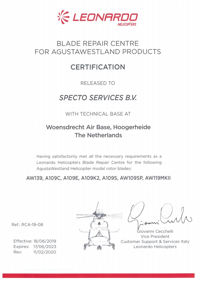 AW139 | SPECTO Aerospace